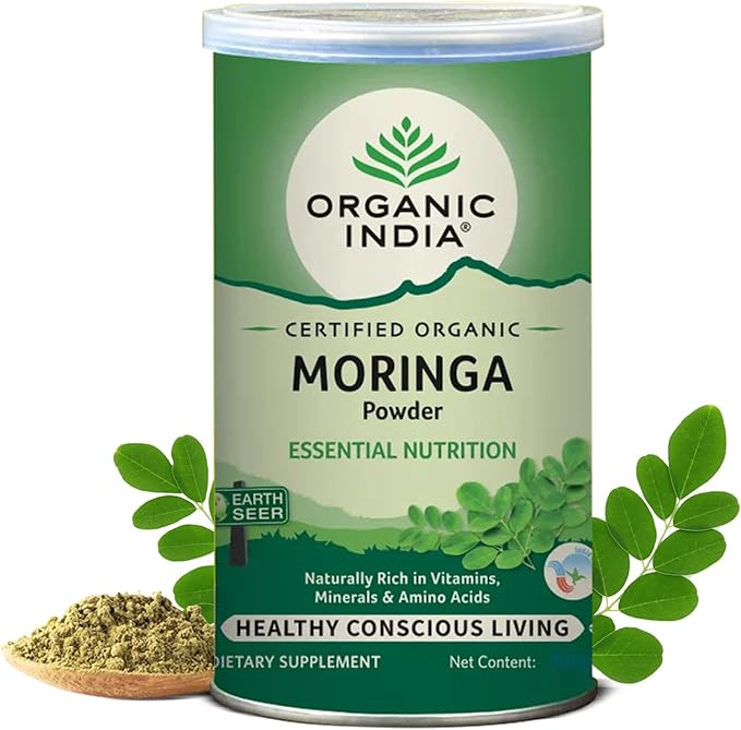 Organic India Moringa Powder 100 Gram Pack– Trutions